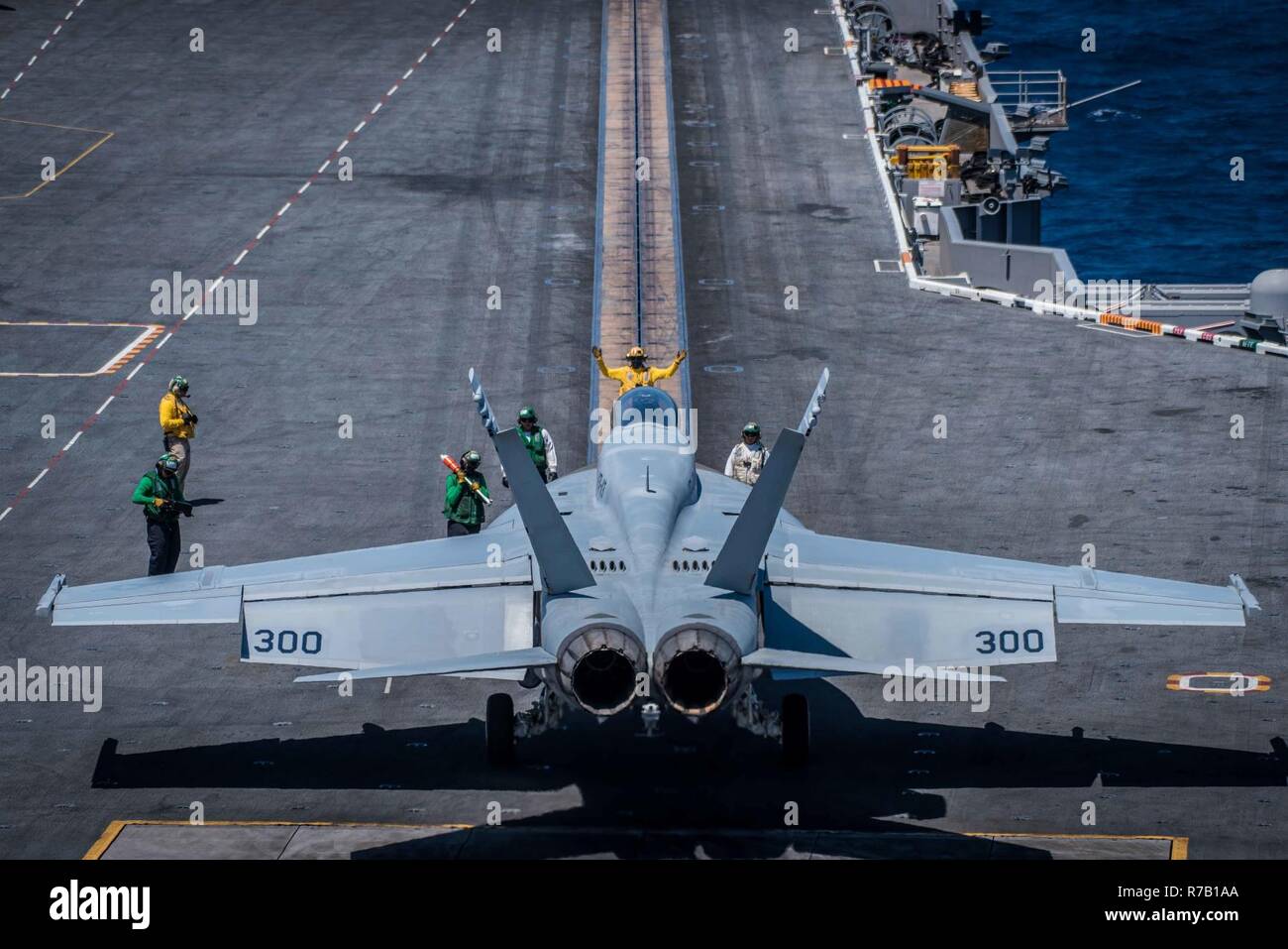PACIFIC OCEAN (April 11, 2017) An F/A-18C Hornet assigned to the ...