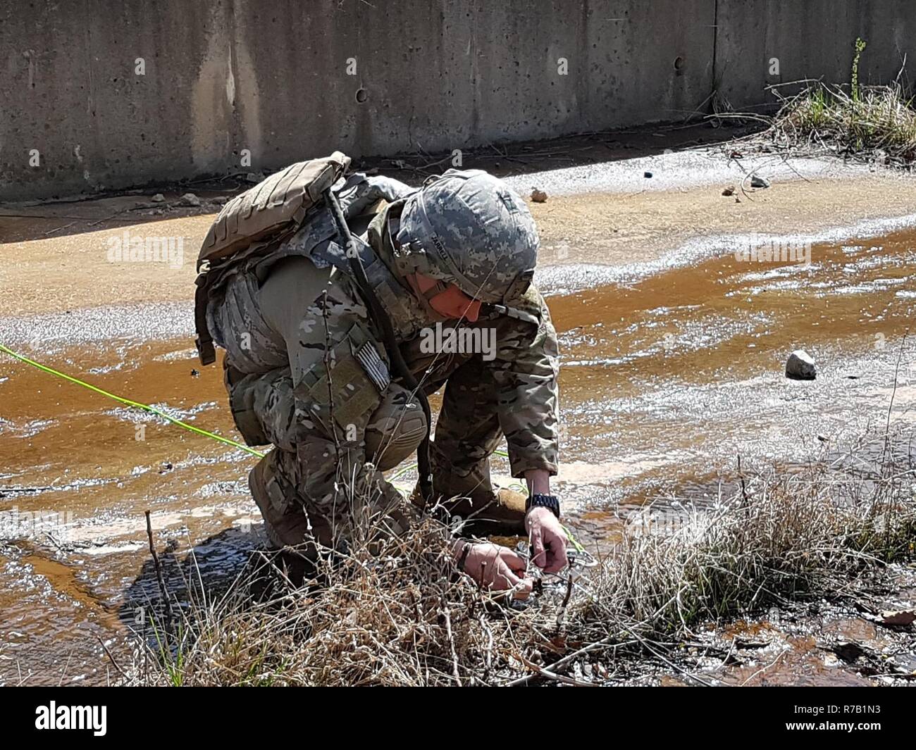 Spc. Richard Jarrell, assigned to the 23rd Chemical, Biological ...