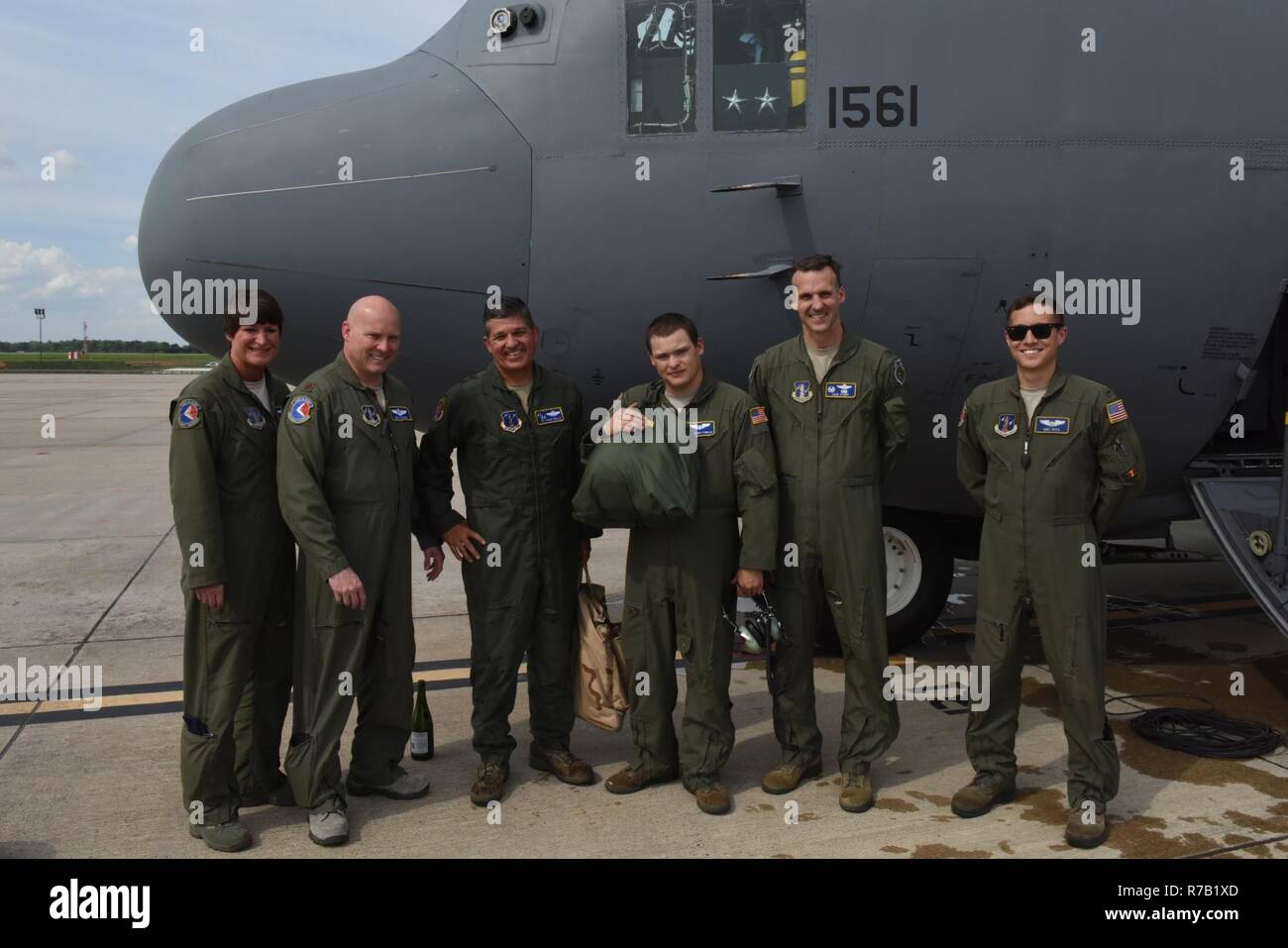 From left to right U.S. Air Force Senior Master Sgt. Pennie Brawley ...