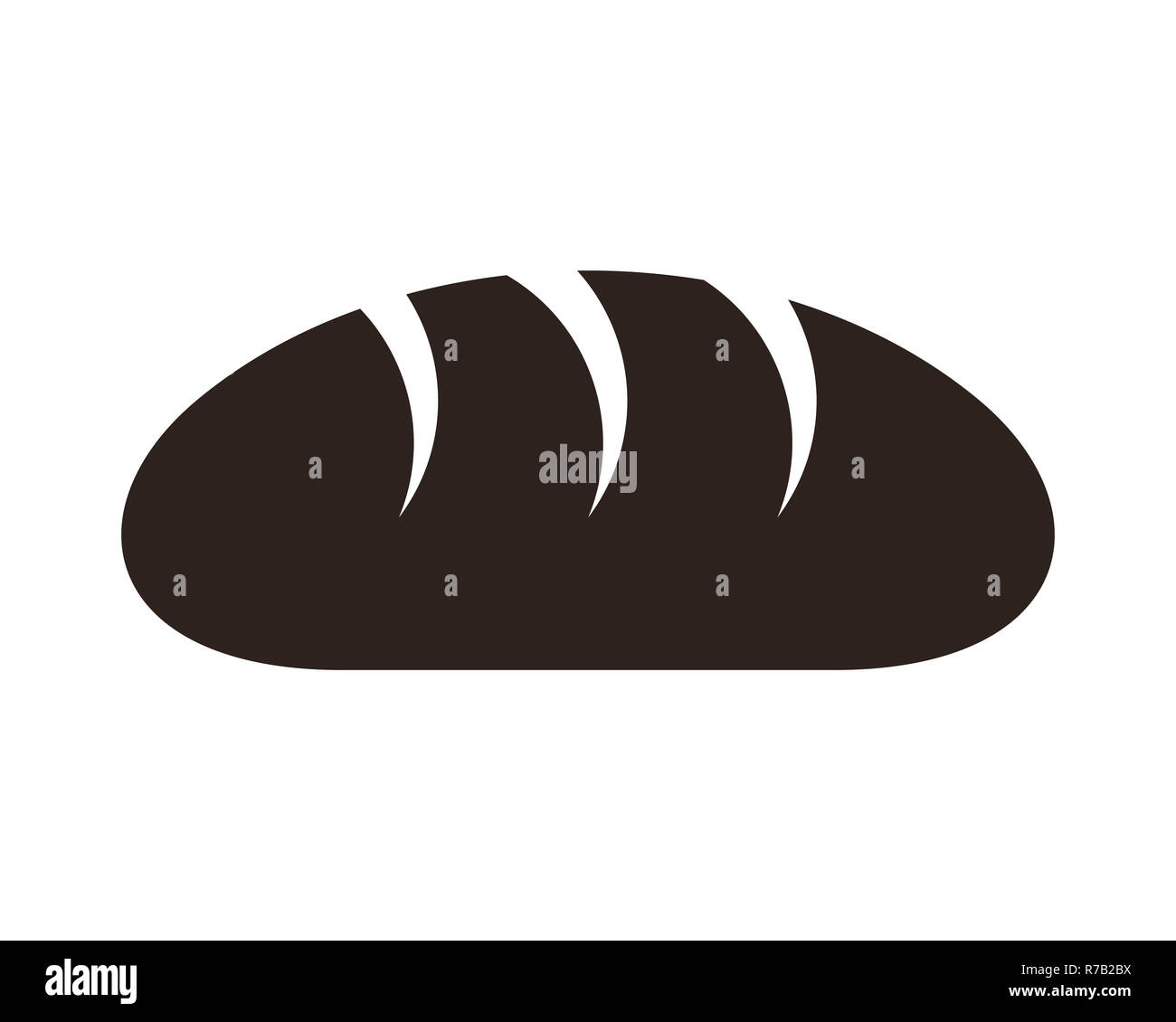 Bread pictogram hi-res stock photography and images - Alamy