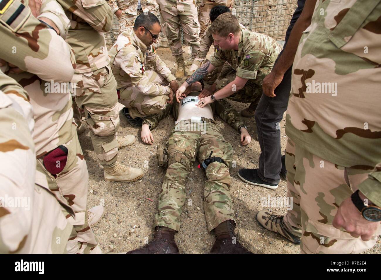British army medic training hi-res stock photography and images - Alamy