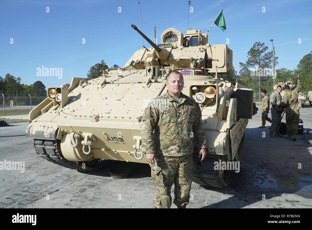 U.S. Army Staff Sgt. Jeffrey Hoffhaus, Company A, 4-118th Combined Arms ...