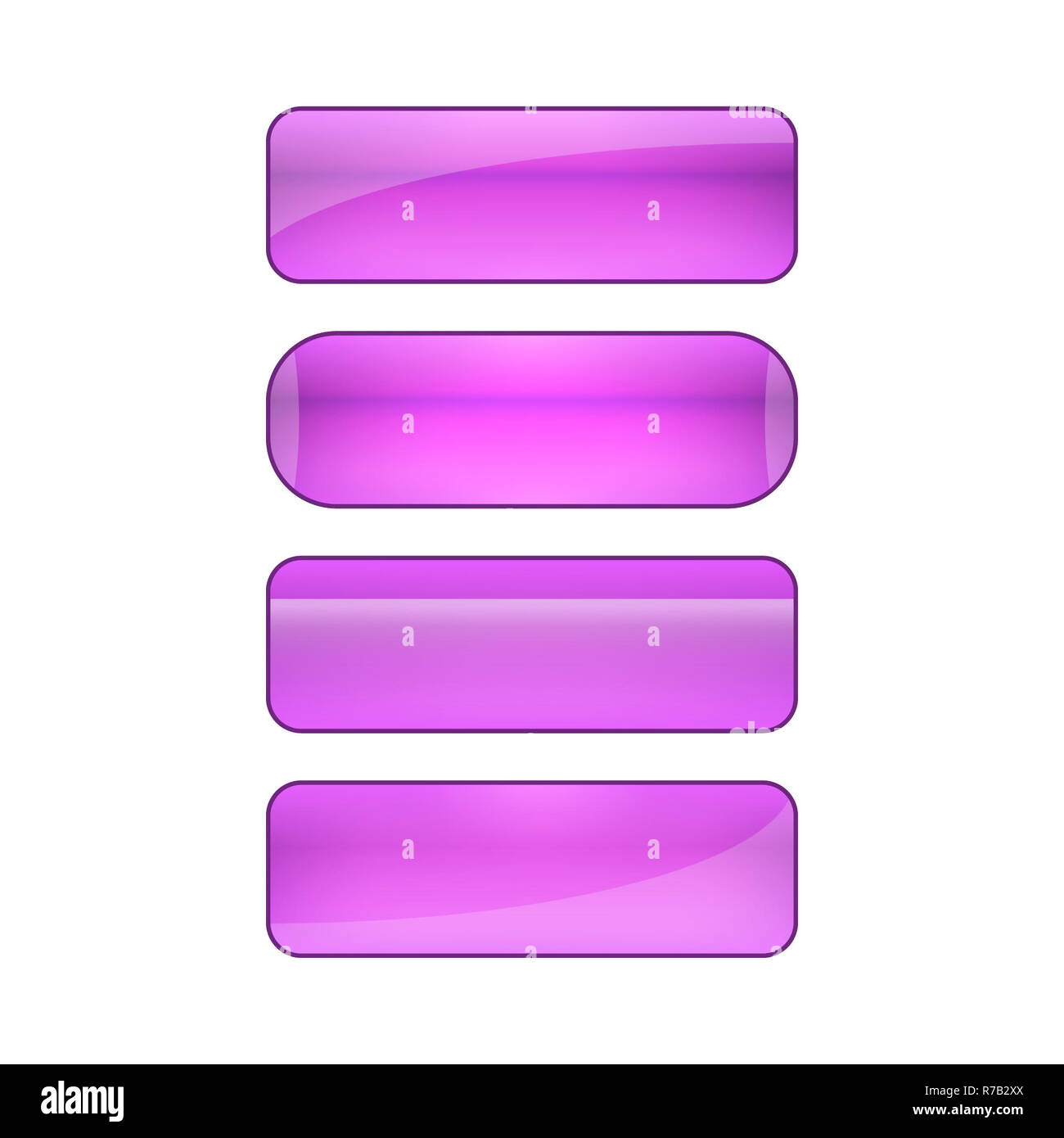 web buttons set Stock Photo - Alamy