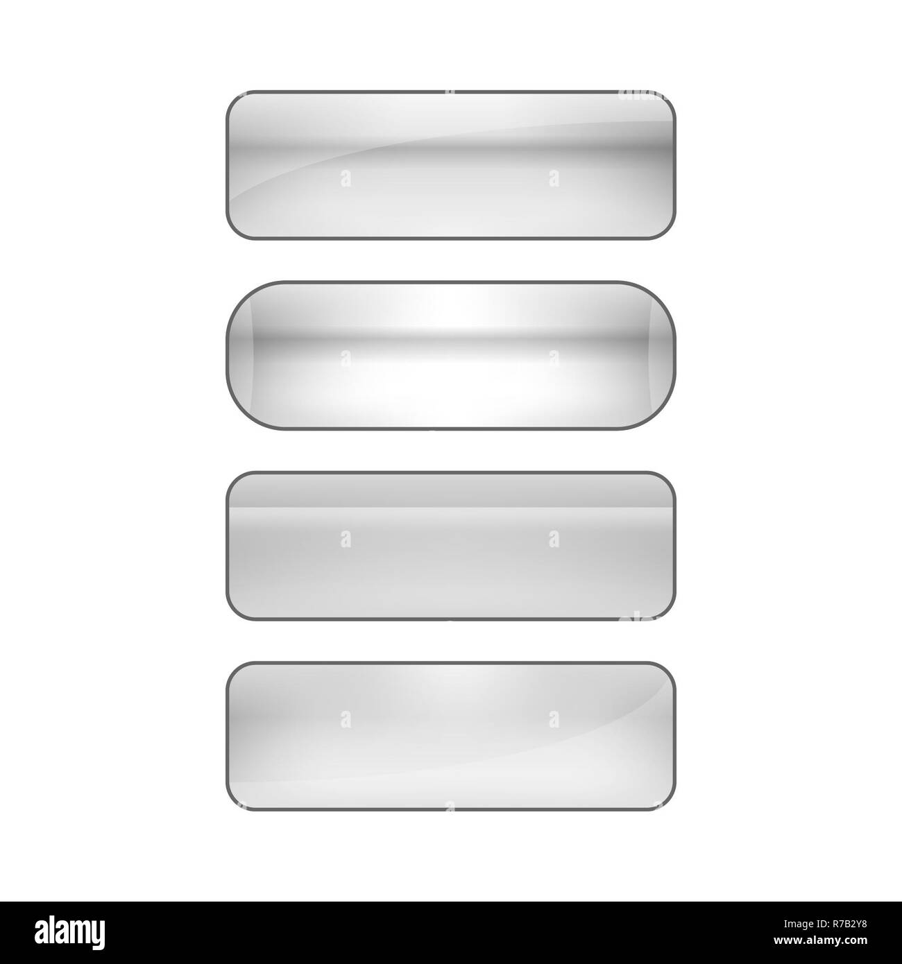 web buttons set Stock Photo - Alamy