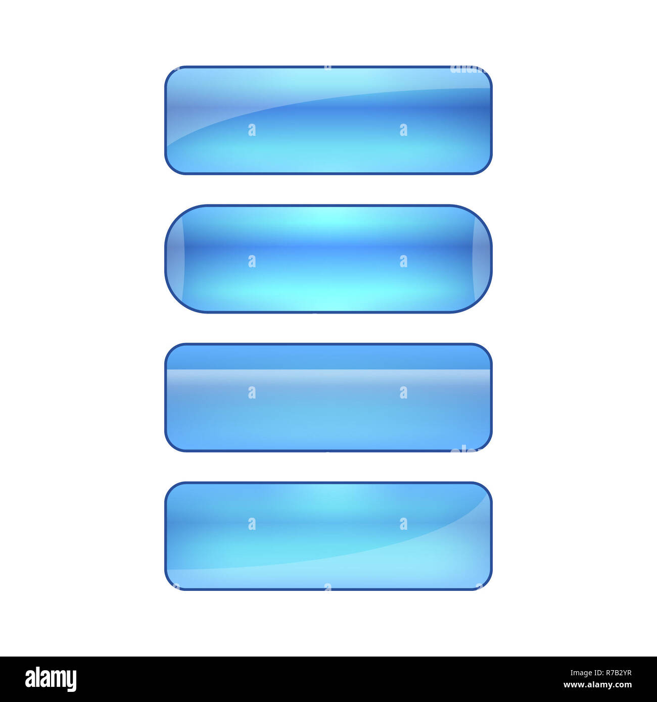 web buttons set Stock Photo - Alamy