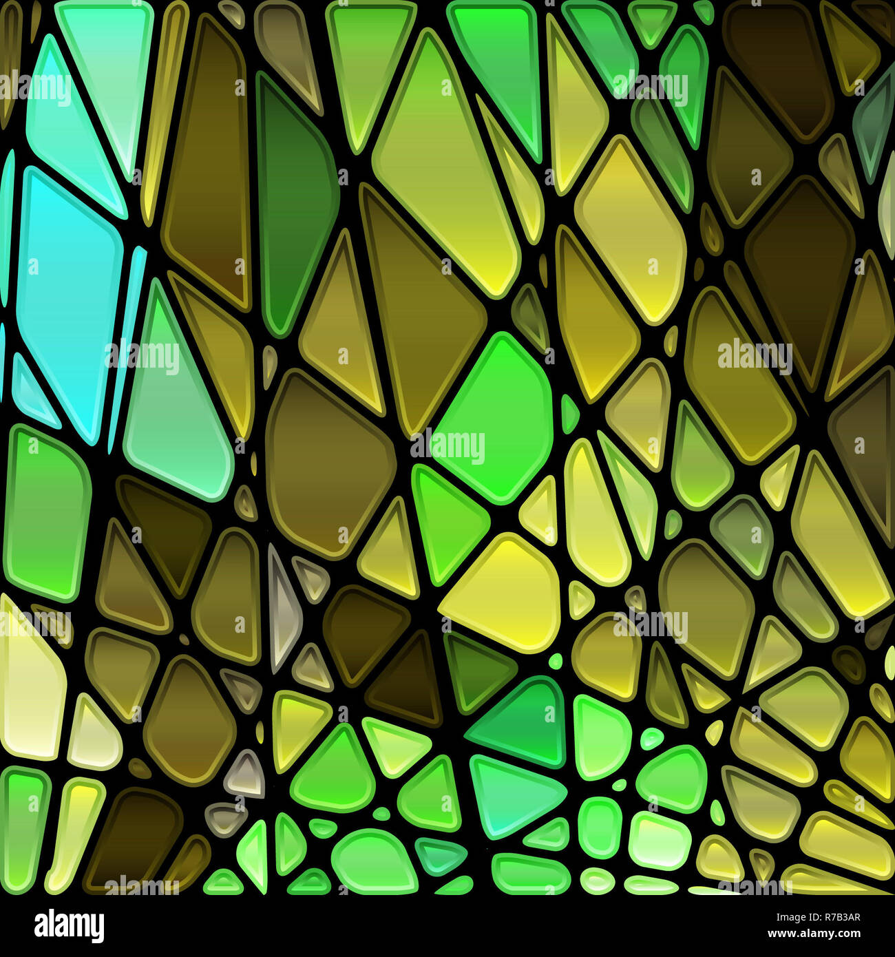 abstract stained-glass mosaic background Stock Photo - Alamy
