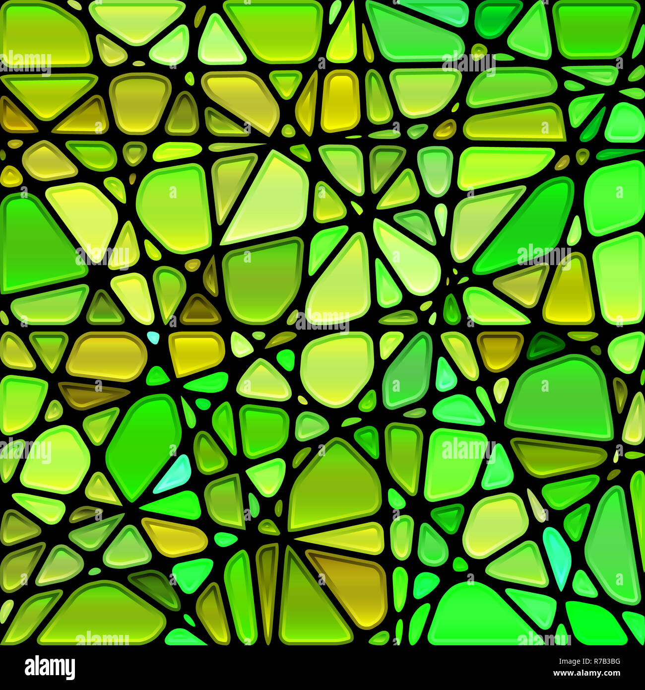 abstract vector stained-glass mosaic background Stock Photo - Alamy