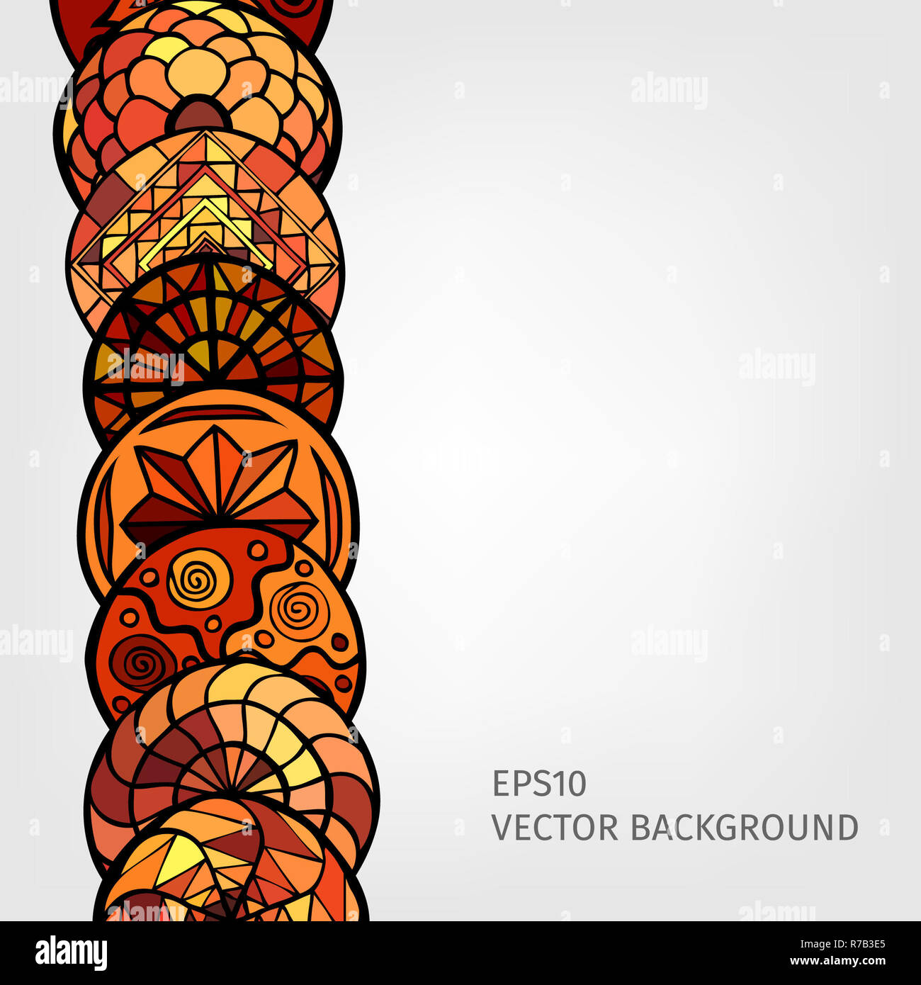 hand drawn ethnic background Stock Photo - Alamy