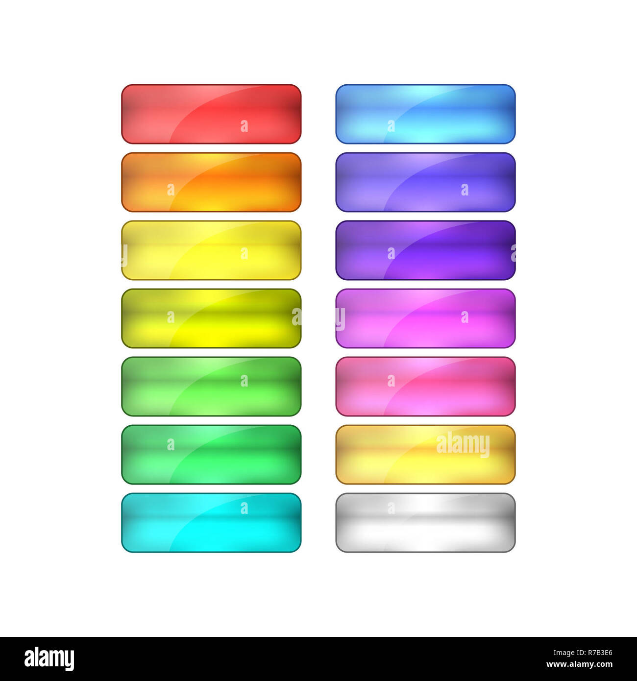 web buttons set Stock Photo - Alamy