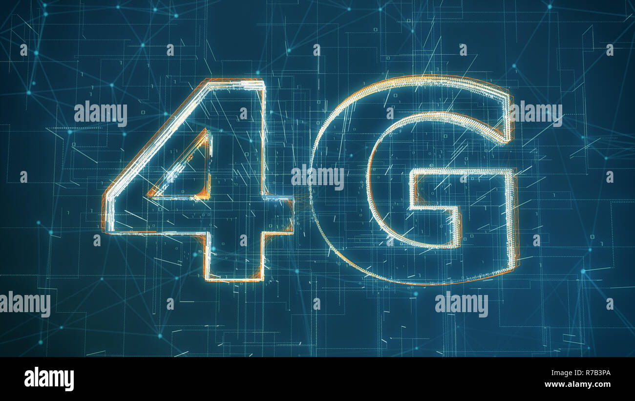 4G mobile network Stock Photo - Alamy