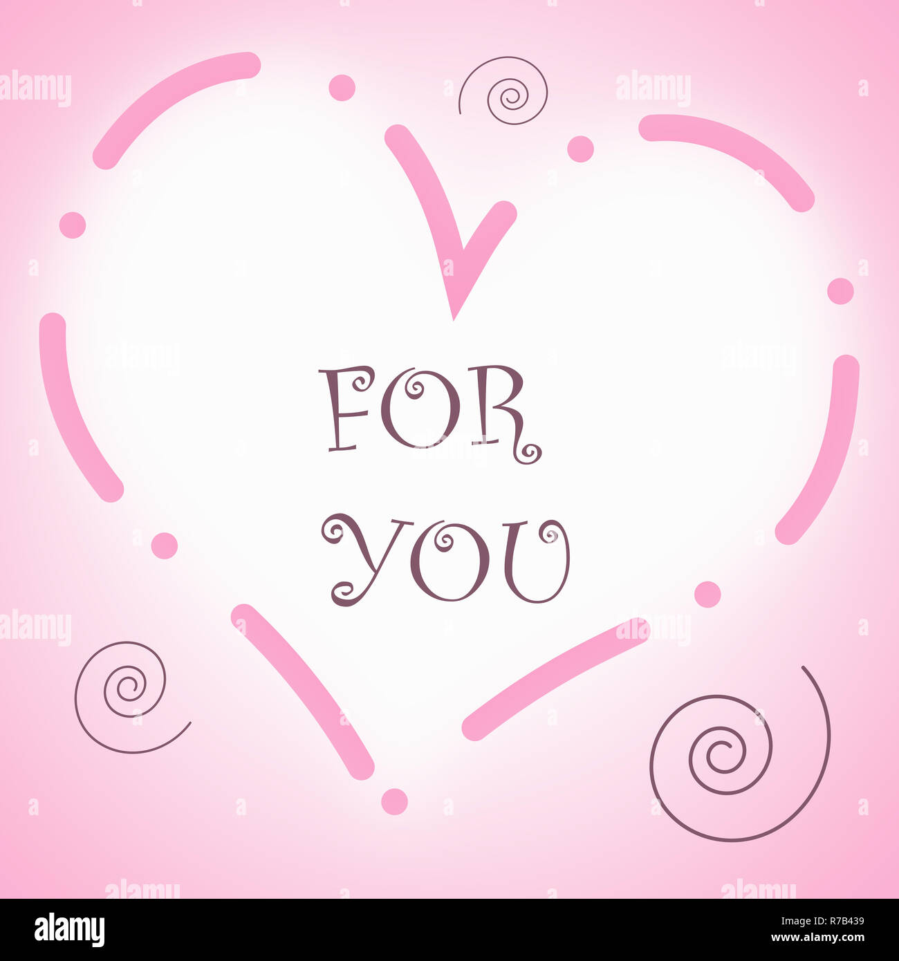 heart for you Stock Photo - Alamy