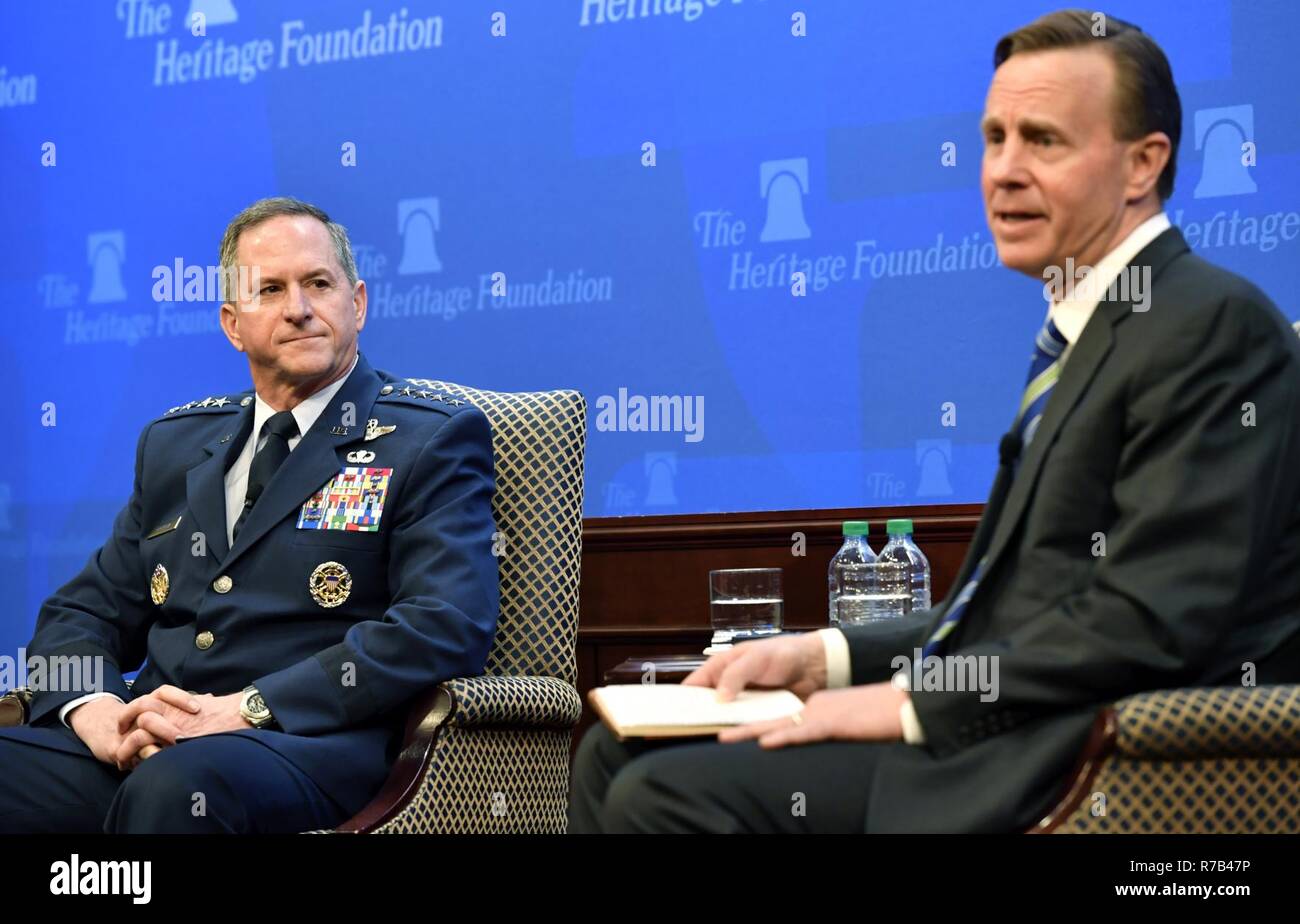 Air Force Chief of Staff Gen. David Goldfein speaks at the Heritage ...