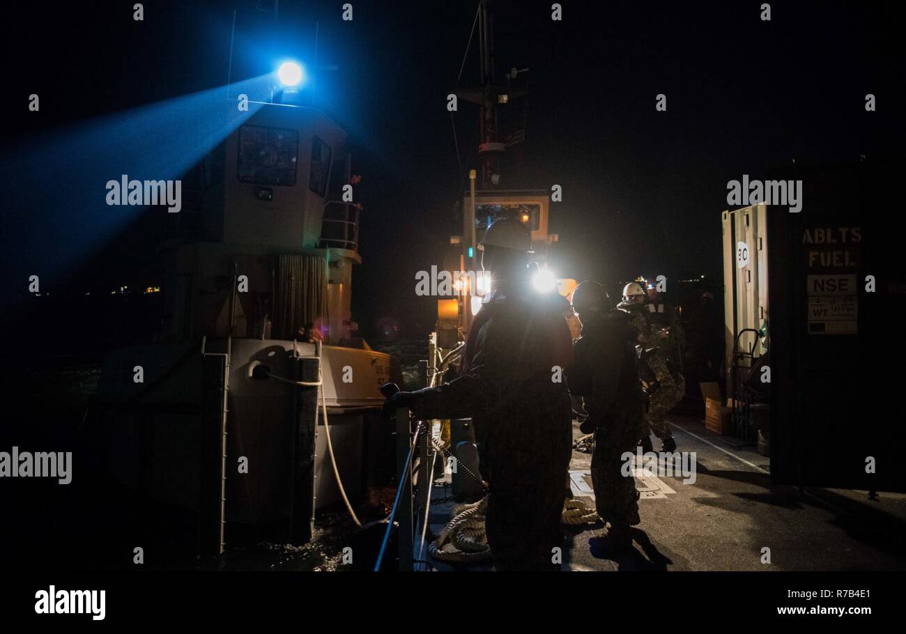 POHANG, Republic of Korea (April 11, 2017) – Sailors from Amphibious ...