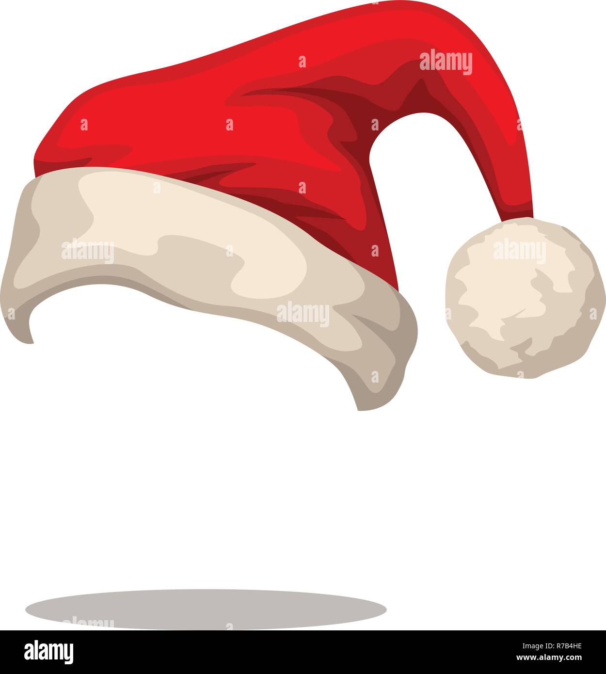 Santa closeup Stock Vector Images - Alamy