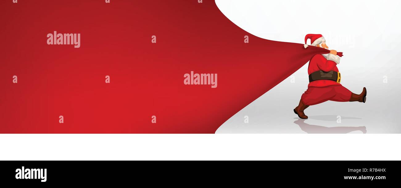 Santa claus large red Stock Vector Images - Alamy