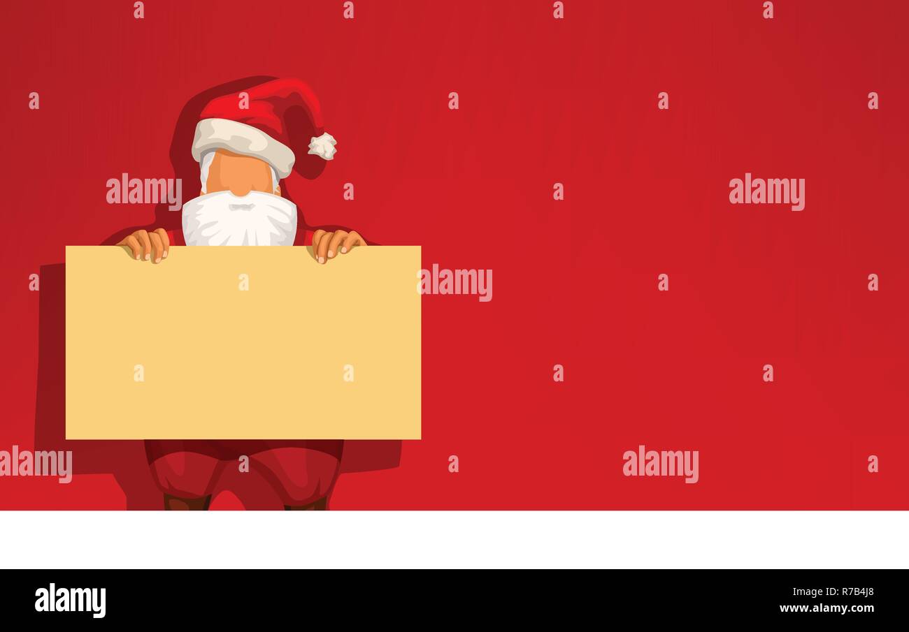 santa and yellow board Stock Vector Image & Art - Alamy