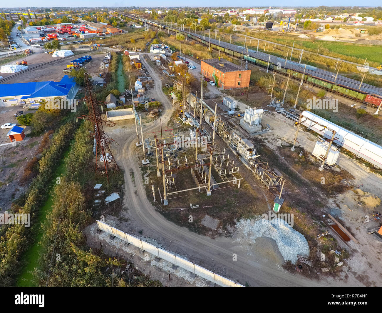 Train substation hi-res stock photography and images - Alamy