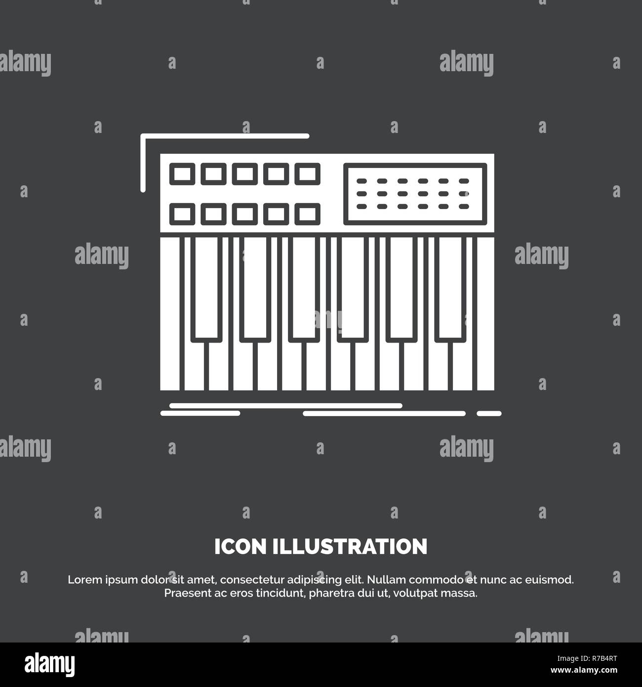 Mobile keyboard synthesizer hi-res stock photography and images - Alamy