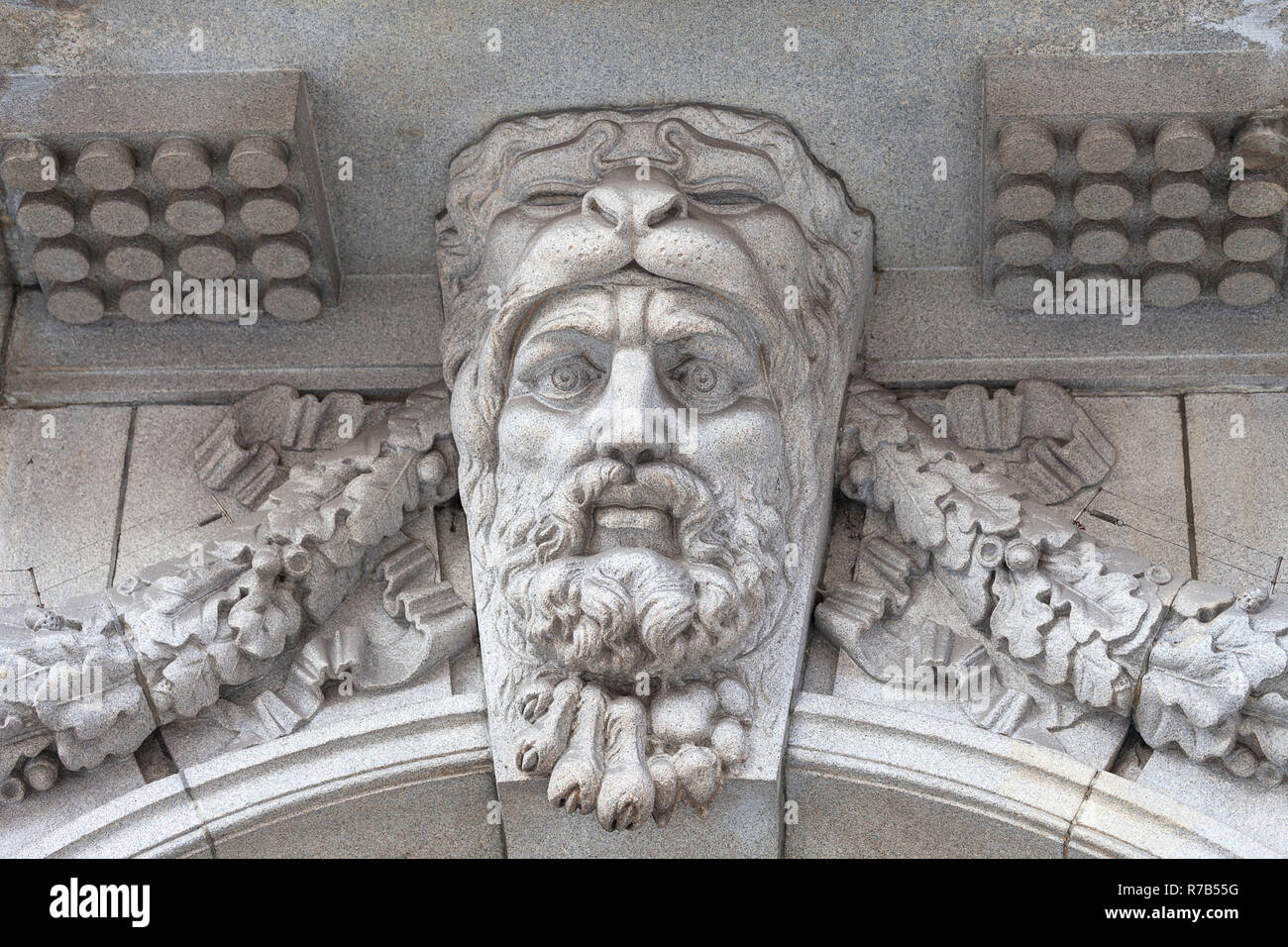 Neoclassical building Somerset House in the district Covent Garden ...