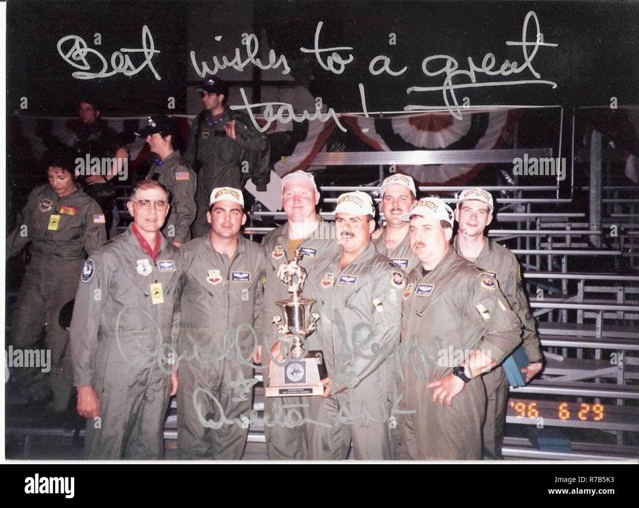 Maj. Gen, Donald William Shepperd (left), the Director of the Air ...