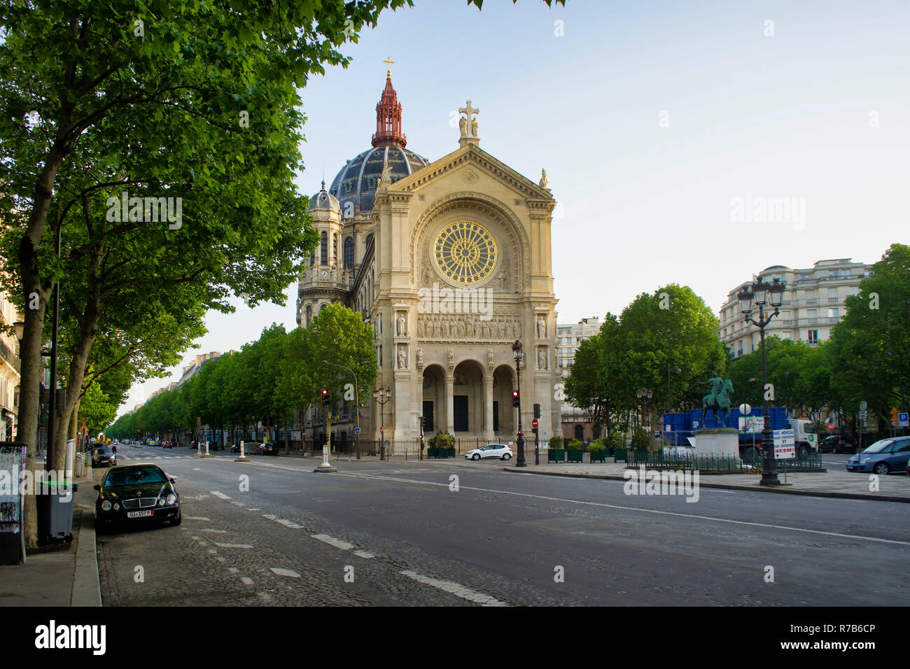 PARIS, FRANCE - MAY 26, 2018: View of the Catholic Church of Saint ...