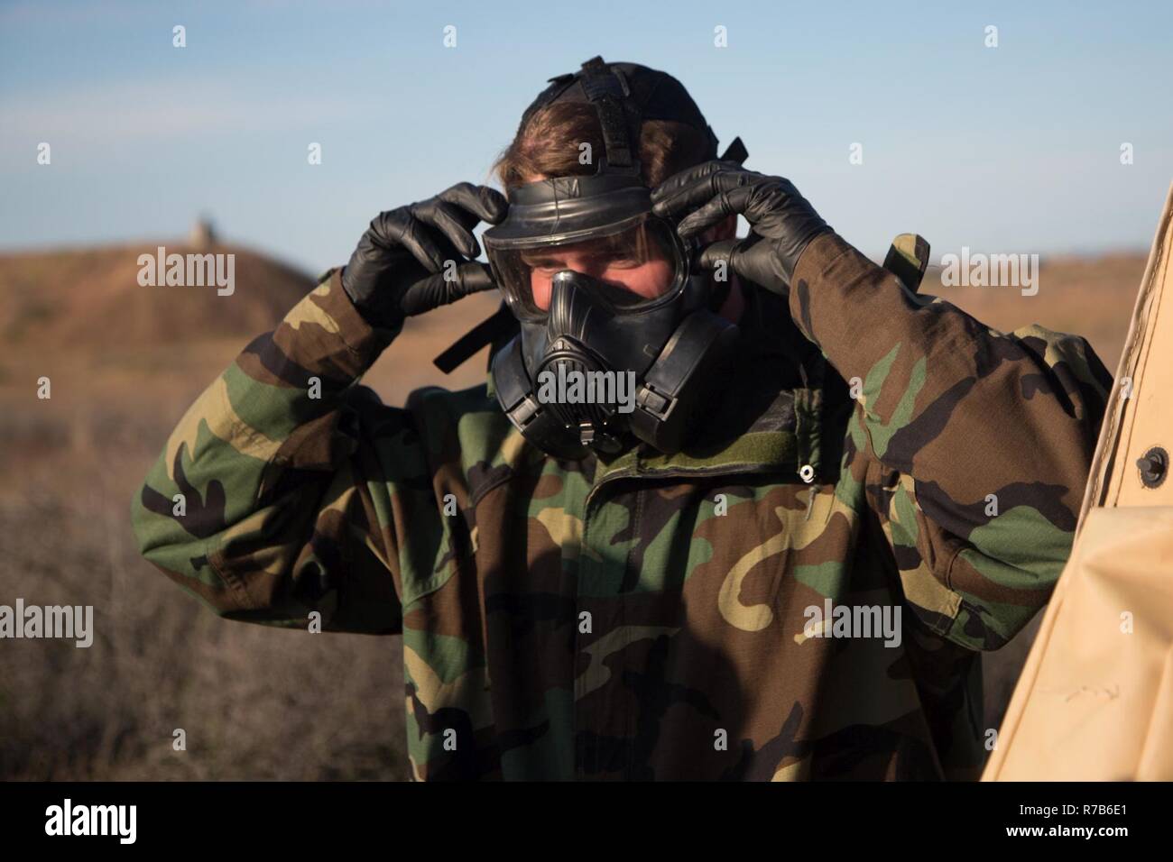 U.S. Army Spc. James Lawrence, 53rd Explosive Ordnance Disposal Company ...