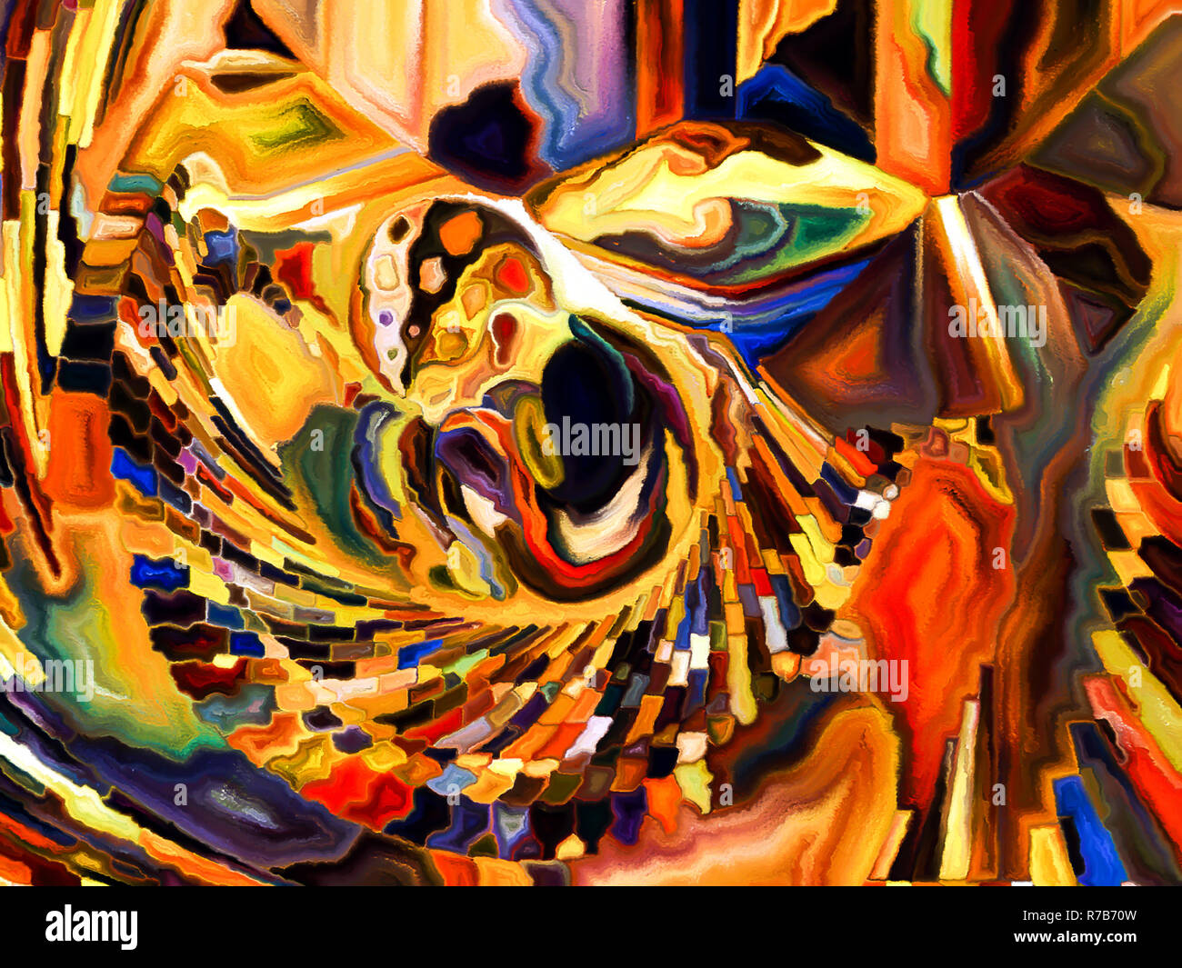 Computing Color Division Stock Photo - Alamy