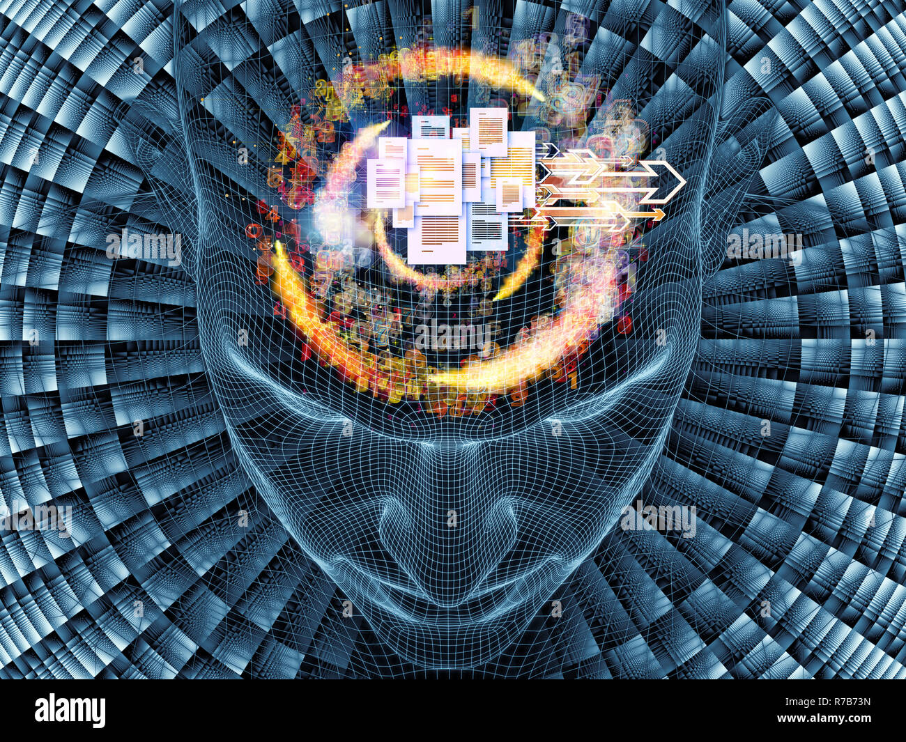 Elements of Digital Identity Stock Photo - Alamy