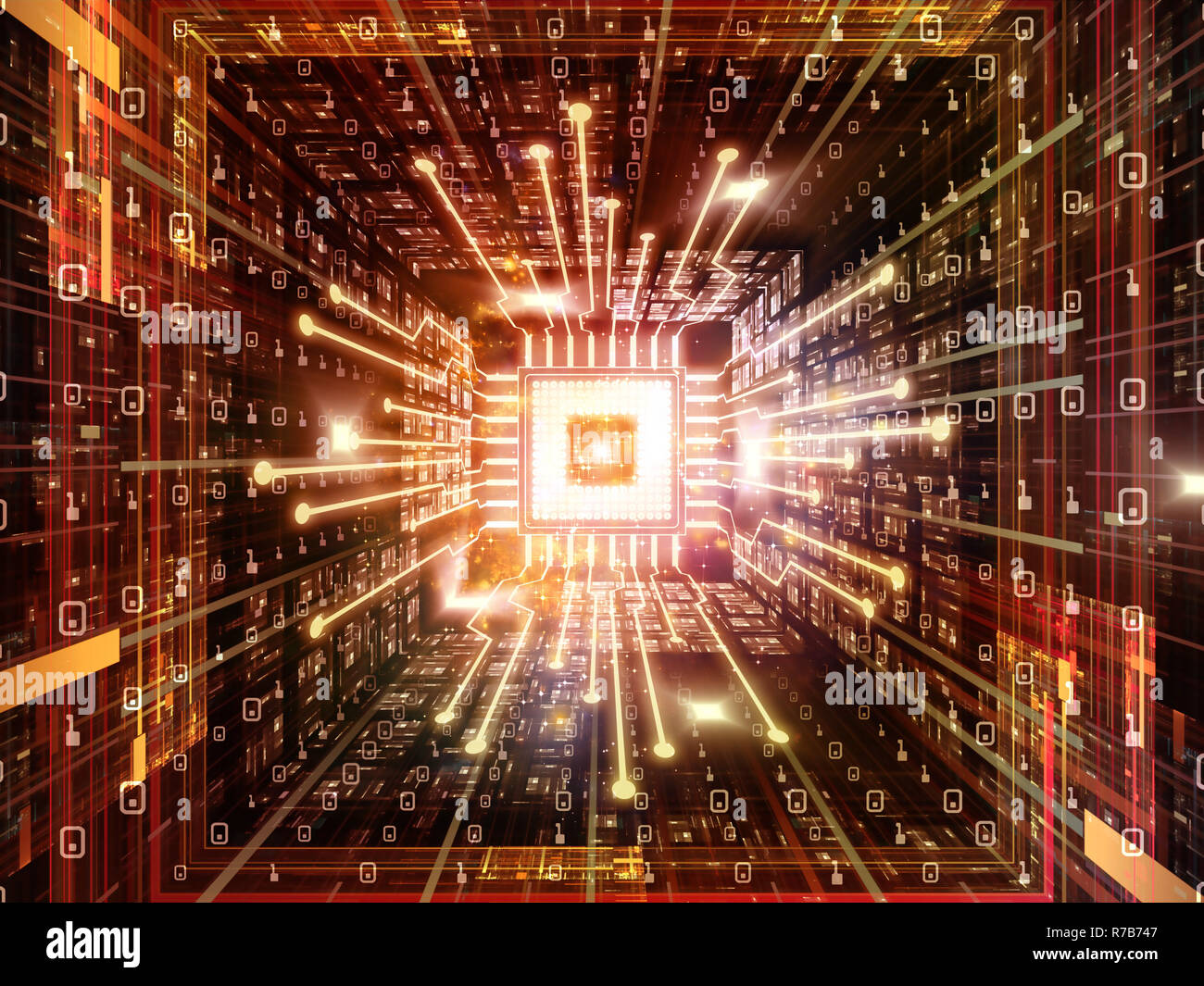 Virtual Digital Processor Stock Photo - Alamy Virtual Digital Processor Stock Photo - Alamy