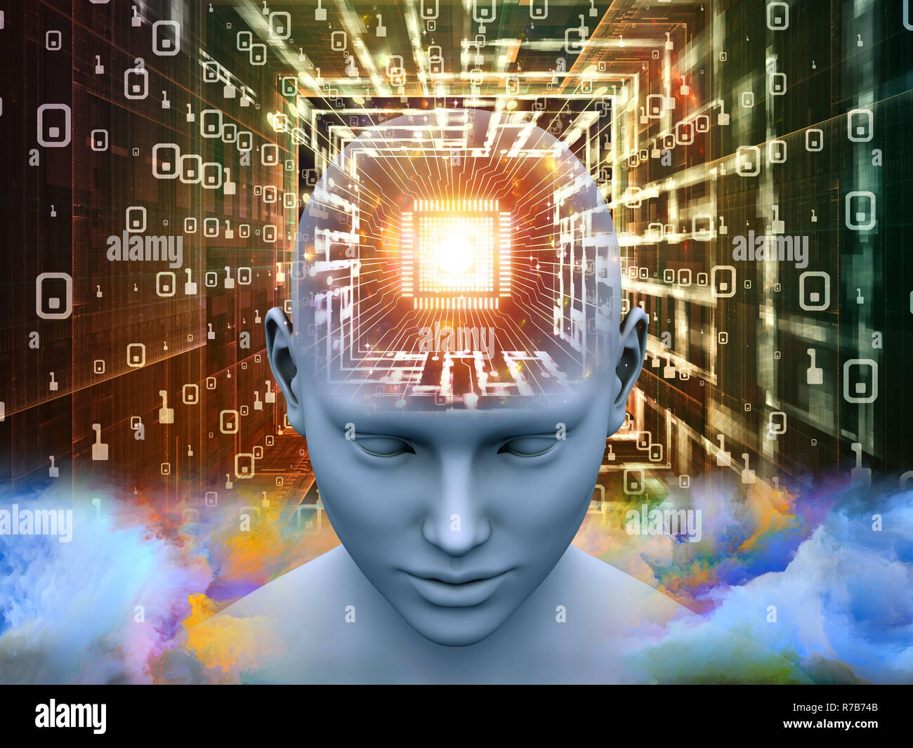 Vision of Thought Stock Photo - Alamy