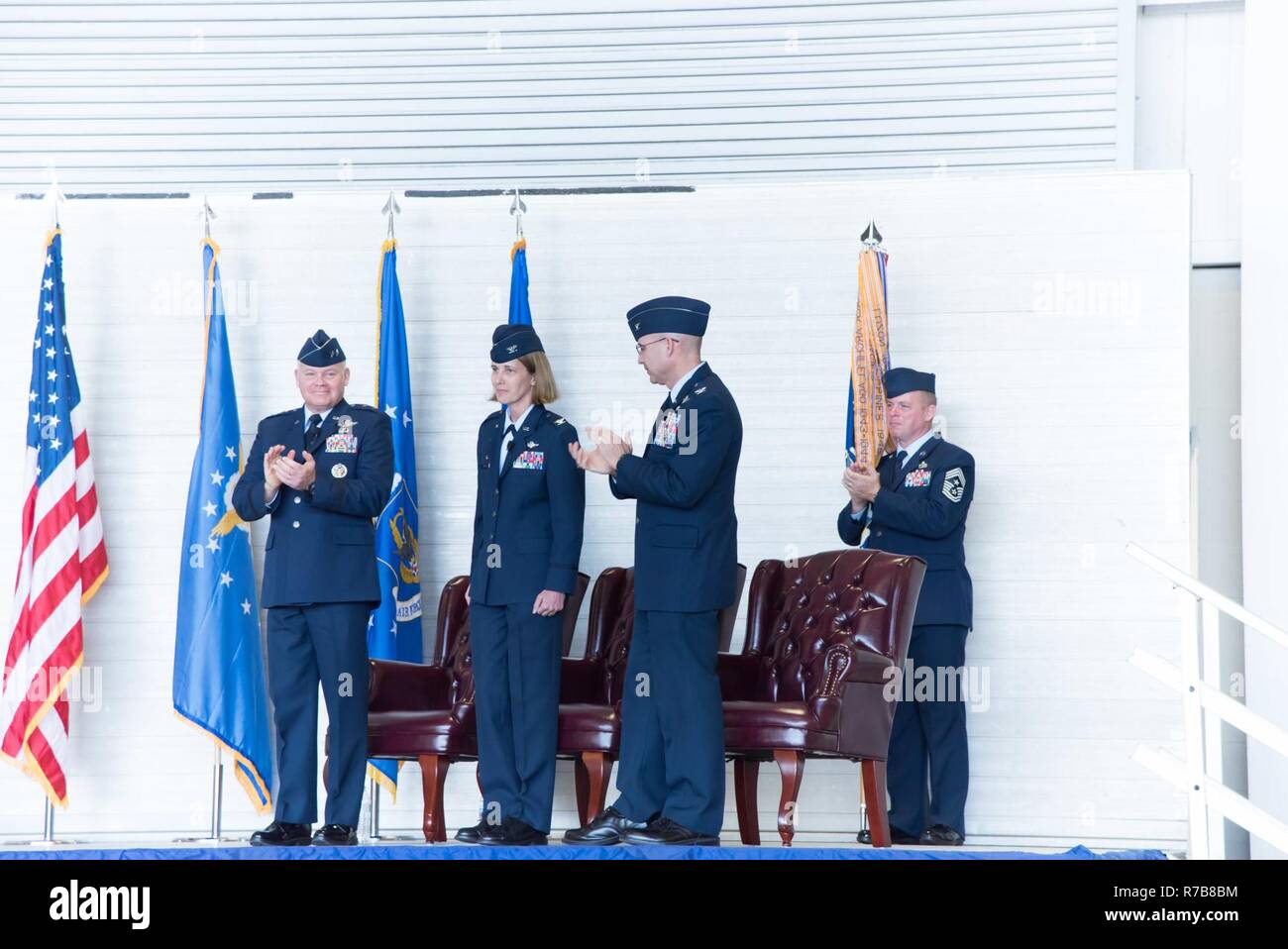 Col jennie johnson incoming 403rd hi-res stock photography and images - Alamy