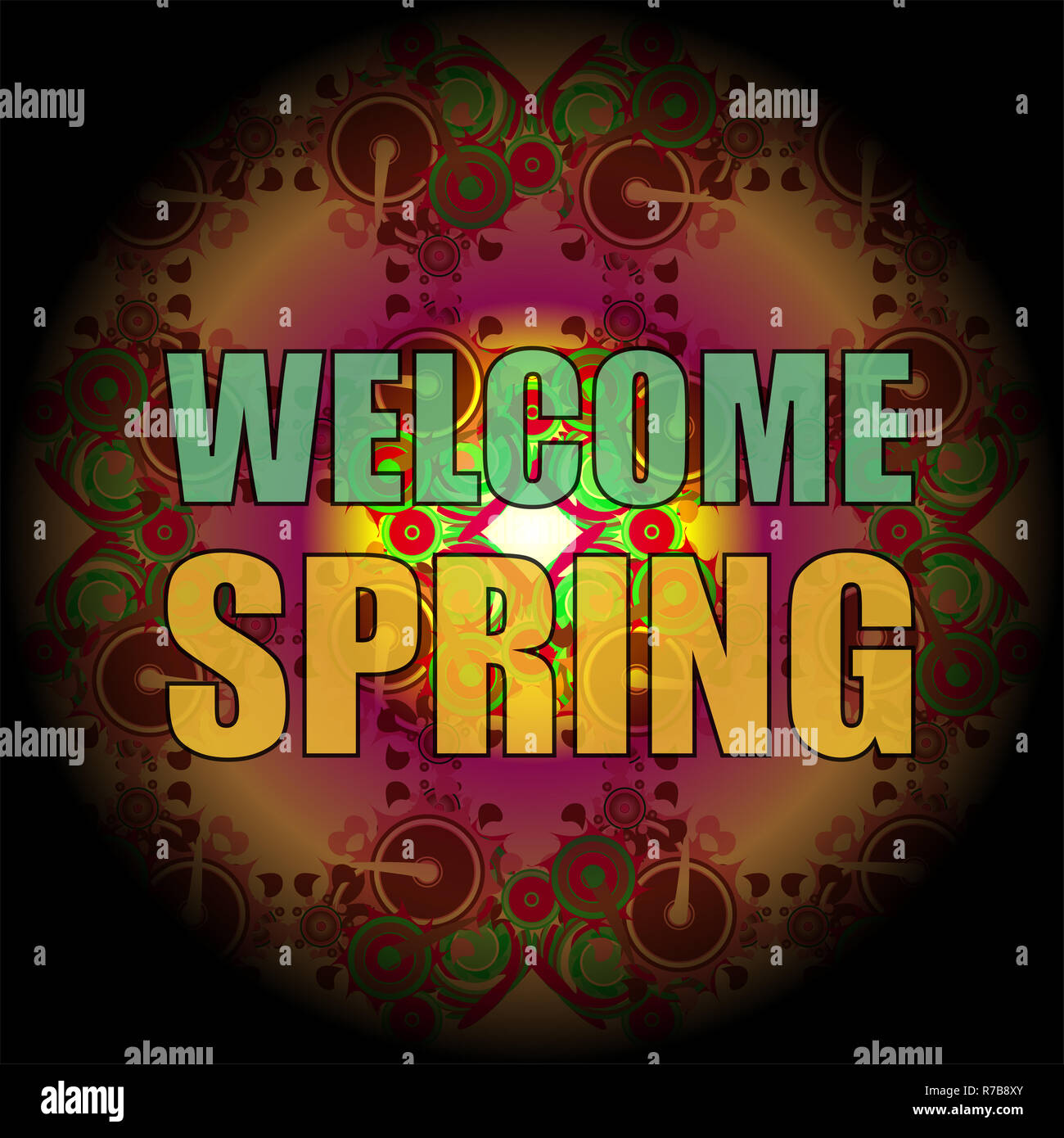 Spring weather words hi-res stock photography and images - Alamy