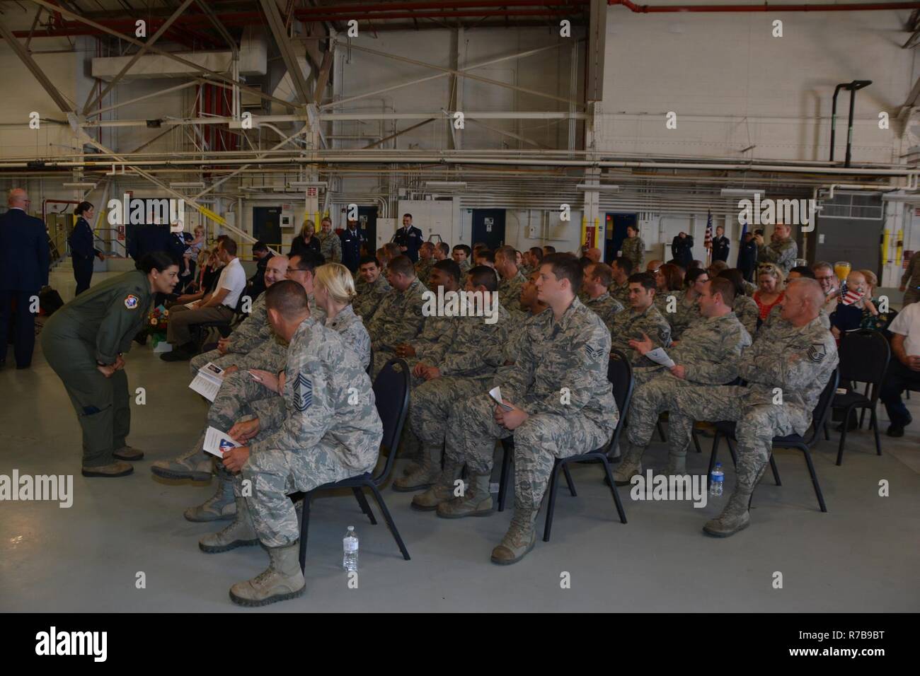 Members of the 507th Air Refueling Wing attend the 507th Maintenance ...