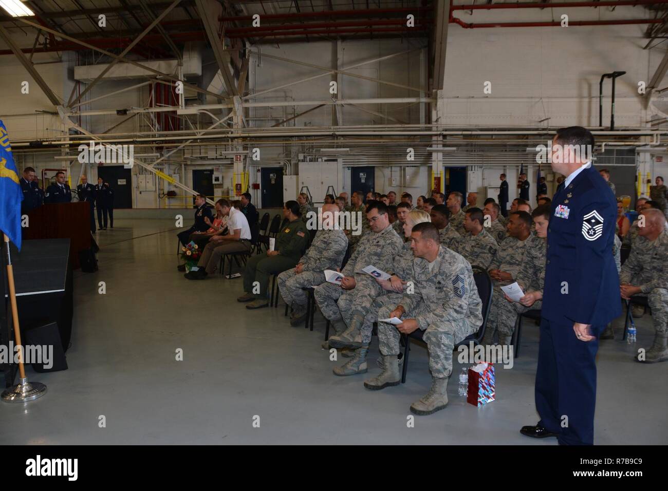 Members of the 507th Air Refueling Wing attend the 507th Maintenance ...