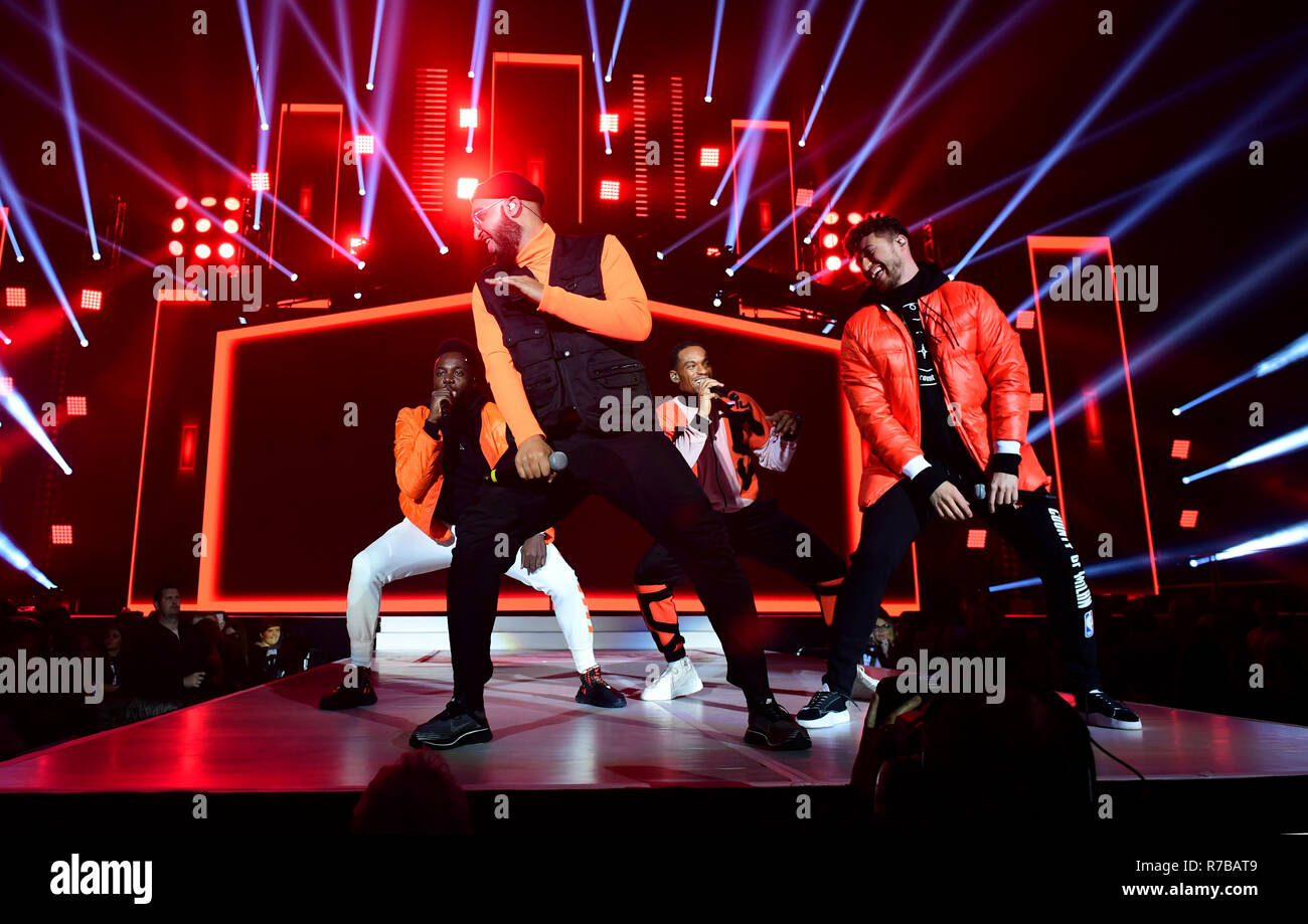 Myles Stephenson, Ashley Fongho, Mustafa Rahimtulla and Jamaal Shurland ...