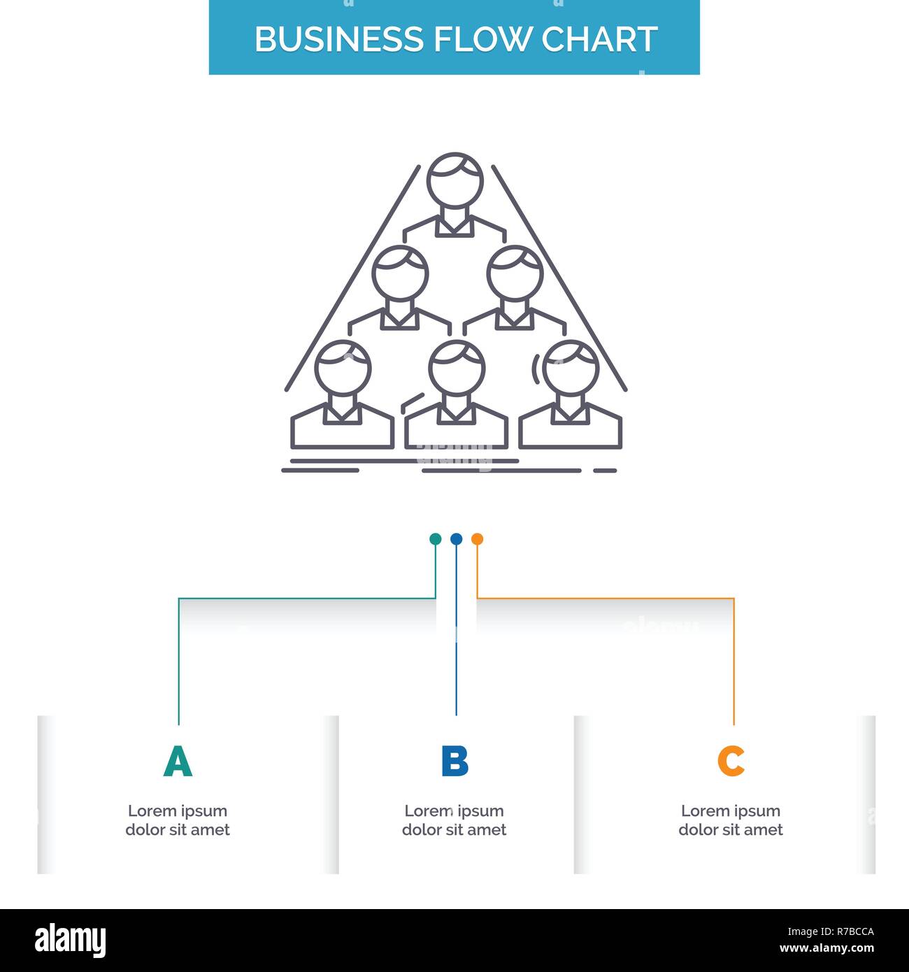 Organisation chart blueprint Stock Vector Images - Alamy