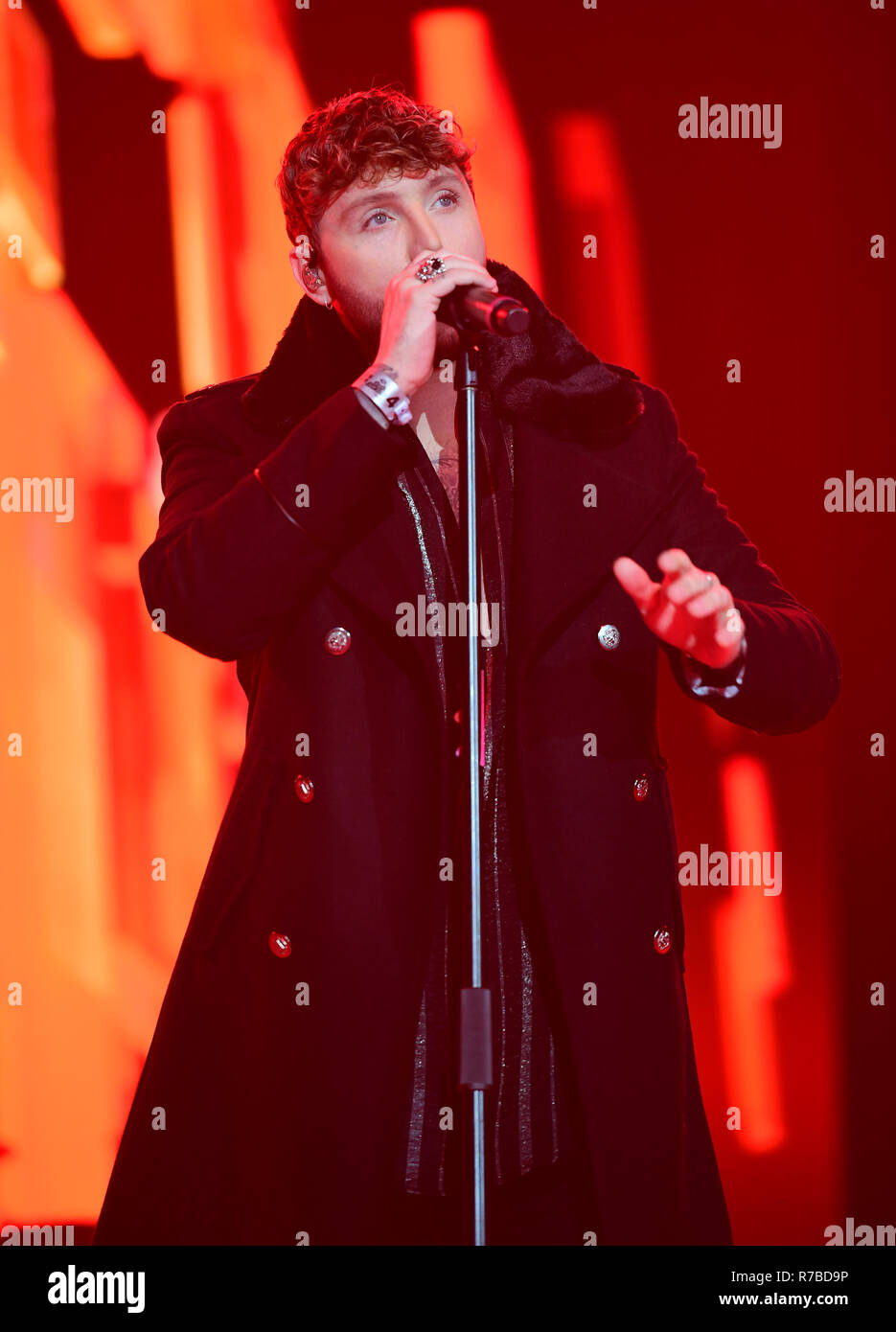 James Arthur on stage during day one of Capital's Jingle Bell Ball with ...