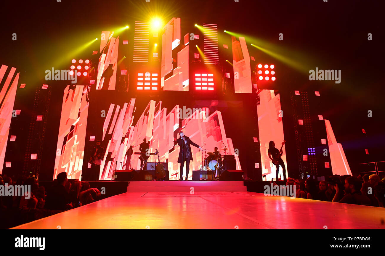 James Arthur on stage during day one of Capital's Jingle Bell Ball with ...
