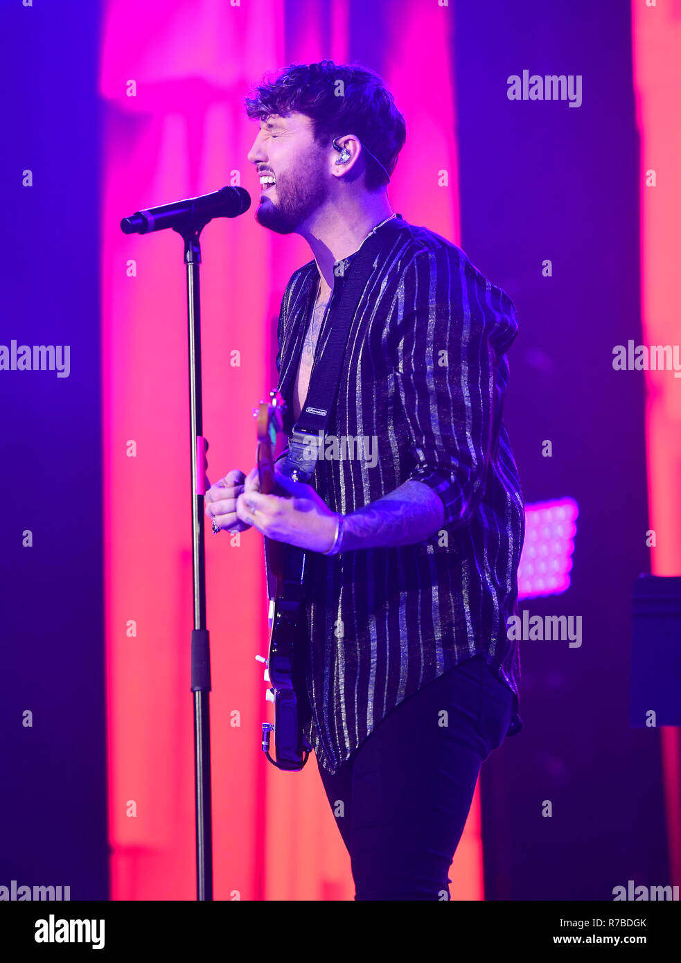 James Arthur on stage during day one of Capital's Jingle Bell Ball with ...