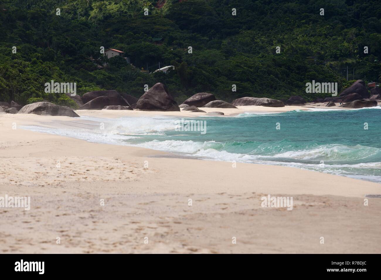 empty beautiful beaches of Rio de Janeiro state Brazil Stock Photo - Alamy