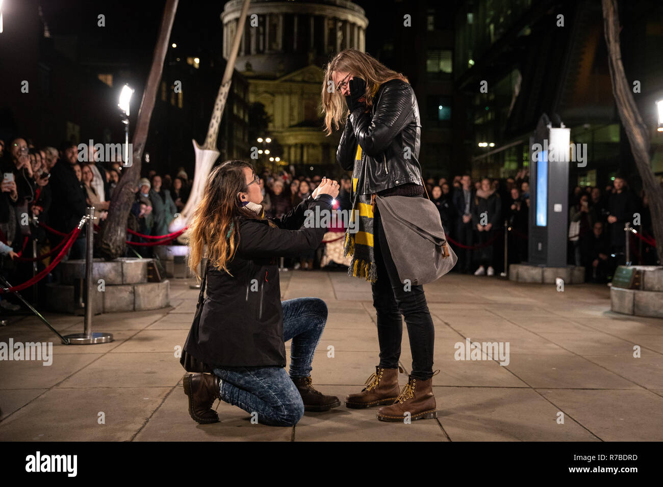 Harry Potter fans Steph Bennett, 26, and Emily Scouler, 25, from Buxton ...