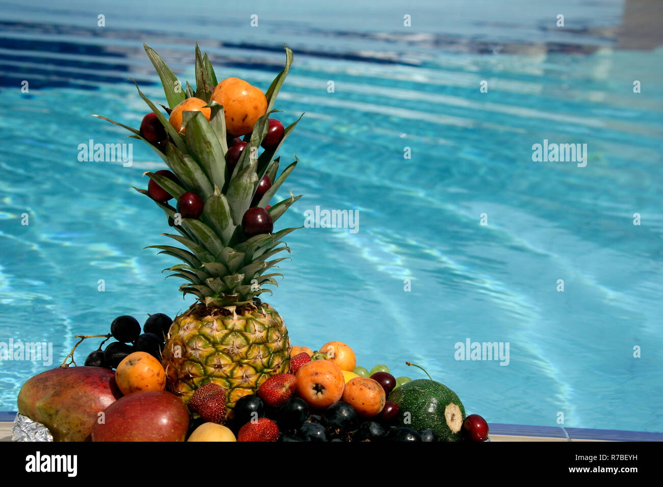 variety of fruits Stock Photo - Alamy