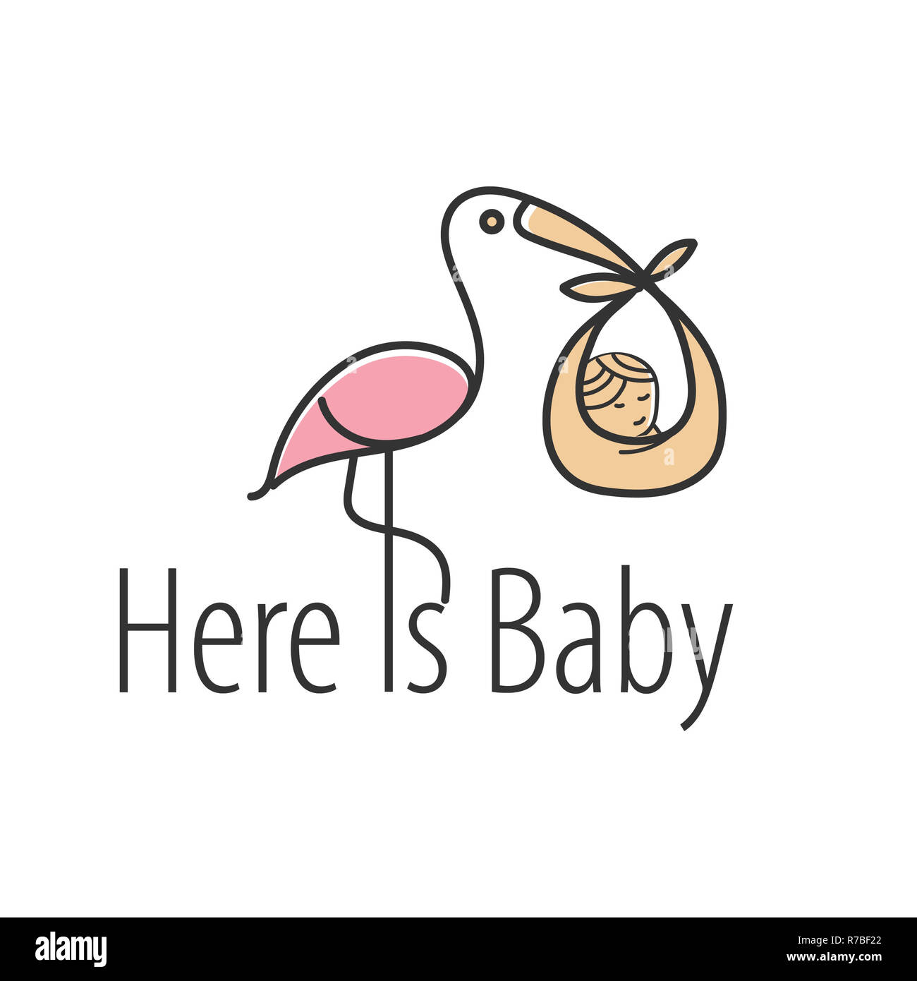 here is baby Stock Photo - Alamy