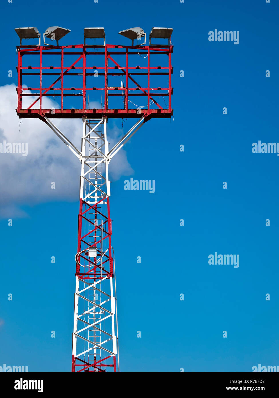 Airfield Lighting Pylon Stock Photo - Alamy