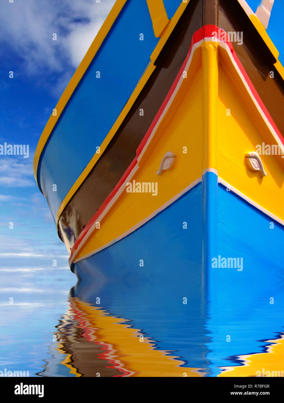 Reflections of Malta Stock Photo - Alamy