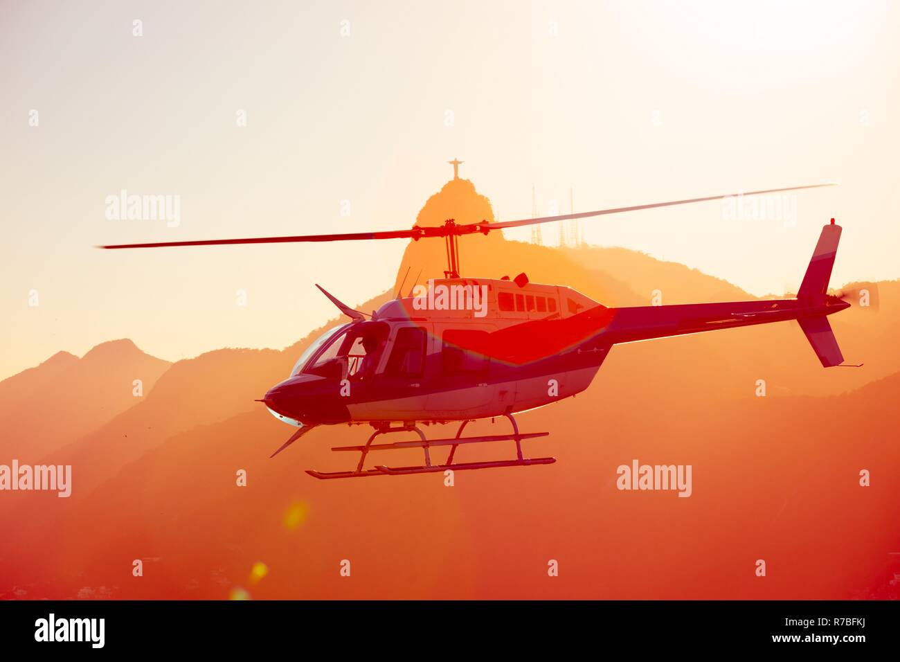 Rio police helicopter hi-res stock photography and images - Alamy