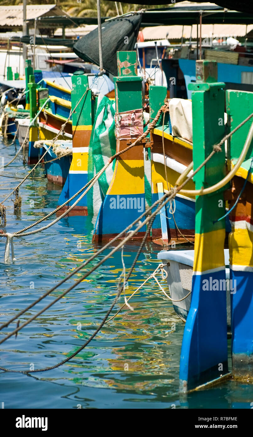 Colours of Malta Stock Photo - Alamy