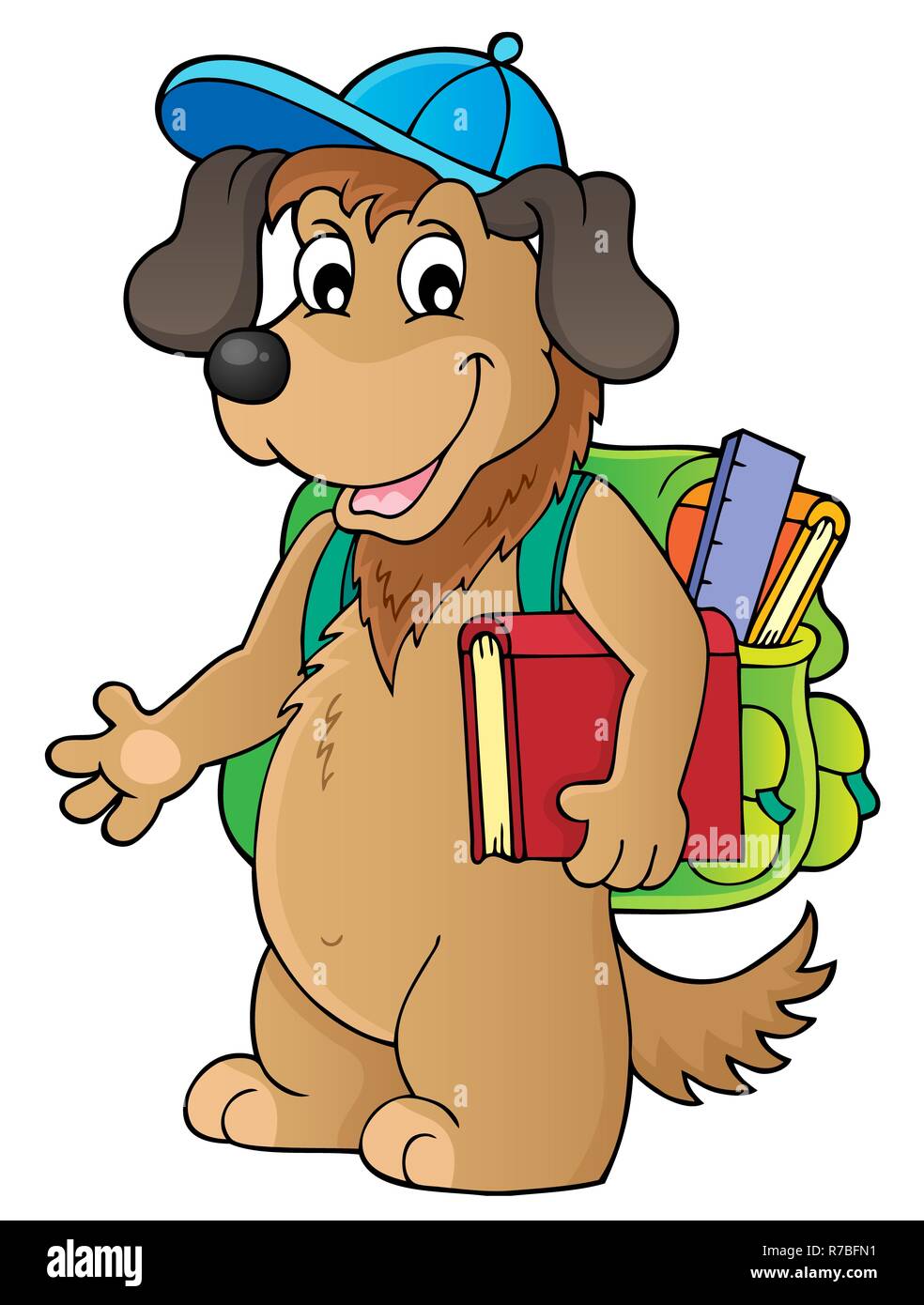 School dog theme image 1 Stock Photo - Alamy