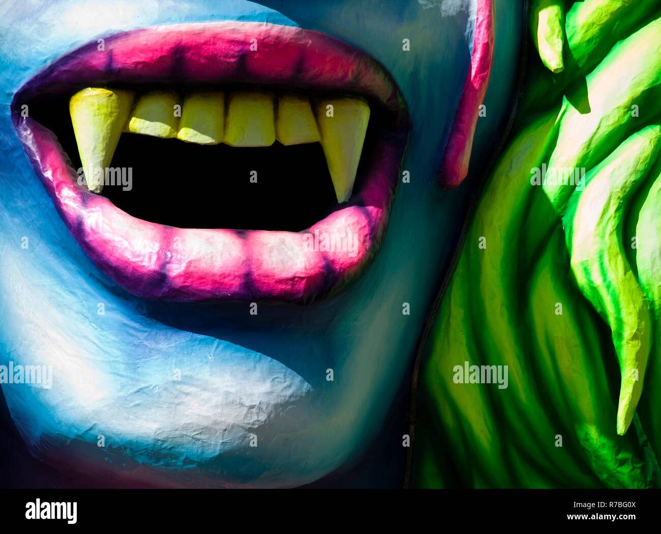 Vampire fangs hi-res stock photography and images - Alamy