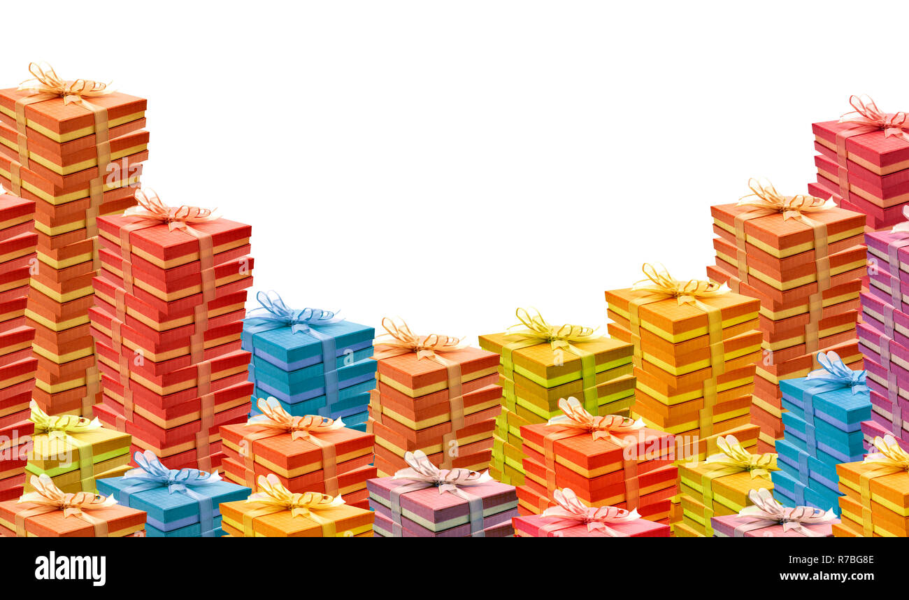 Wrapped present boxes sheet hi-res stock photography and images - Alamy